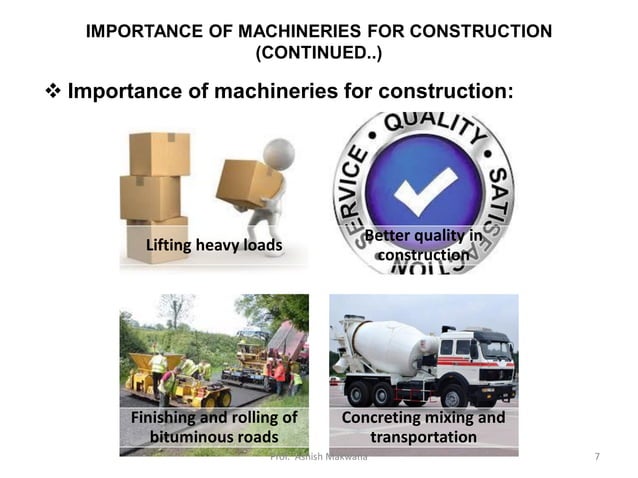 Mechanization in construction_Advanced Construction Technology ...