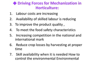 'MECHANIZATION IN HORTICULTURE CROPS''.pptx