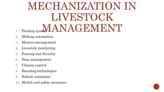 Mechanization in livestock farms.pptx