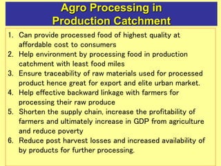 Mechanization of post harvest operations in horticultural crops | PPT