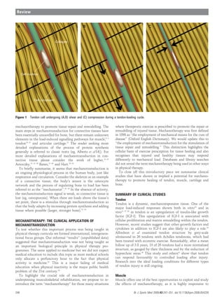 Mechanotherapy tissue repair | PDF
