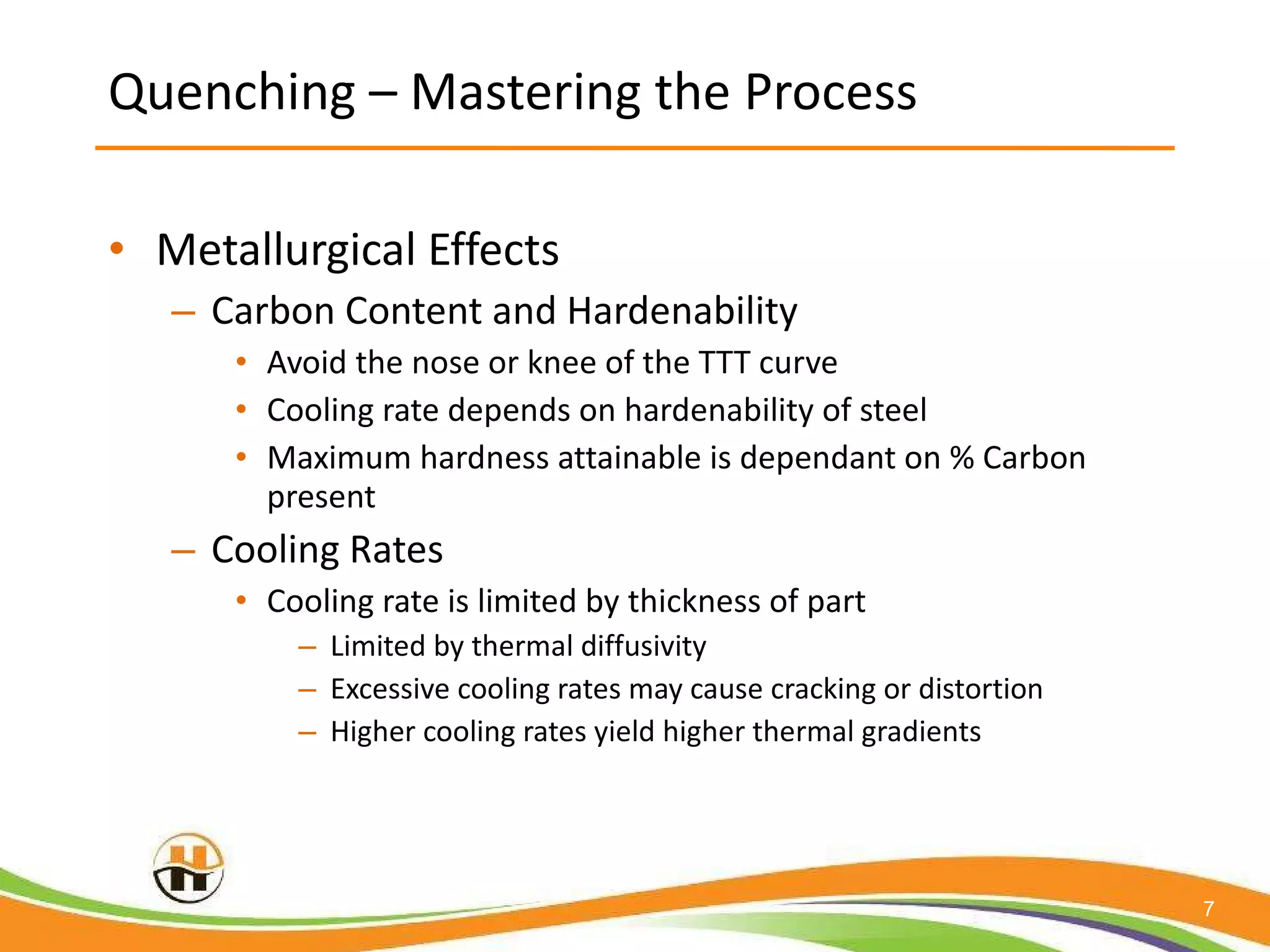 Heat Treating: The How and Why of Quenching Metal Parts | PPT
