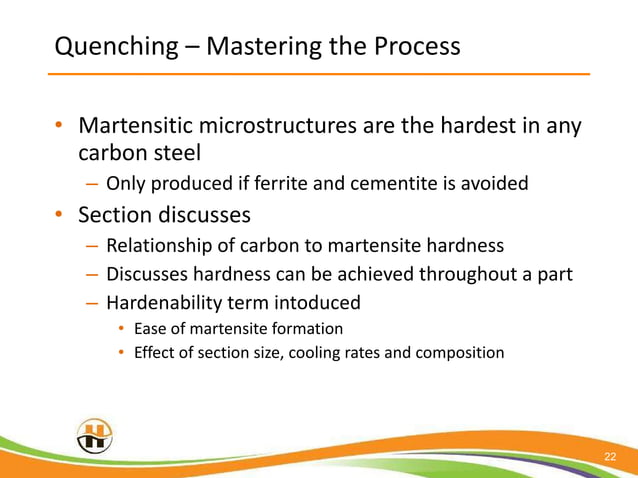 Heat Treating: The How and Why of Quenching Metal Parts | PPT