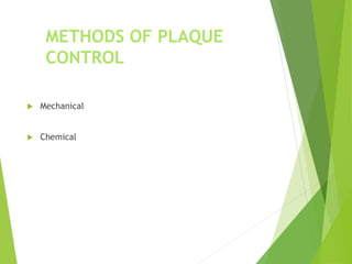 Mechanical plaque control | PPT