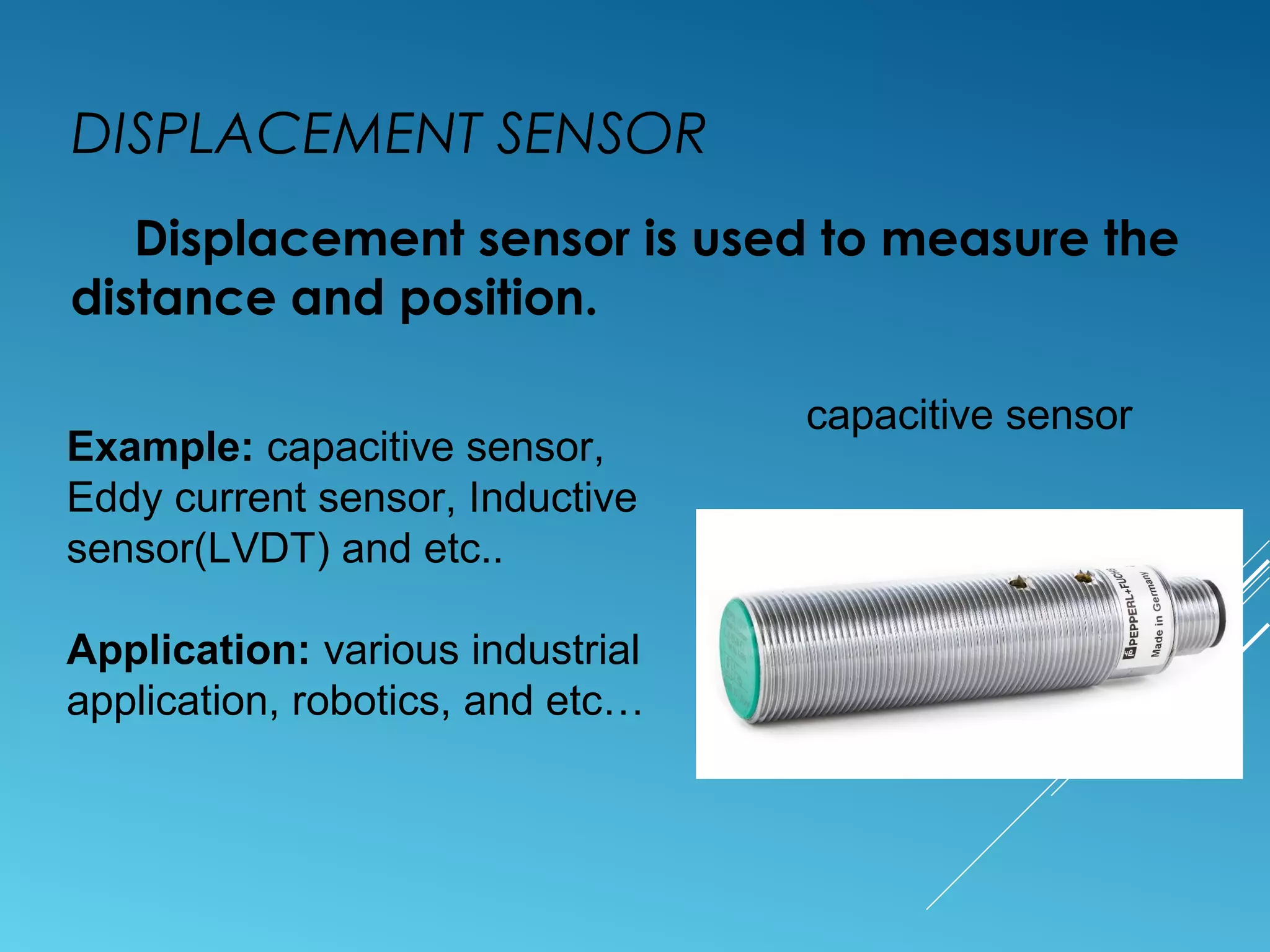 sensors (It`s type) | PPT
