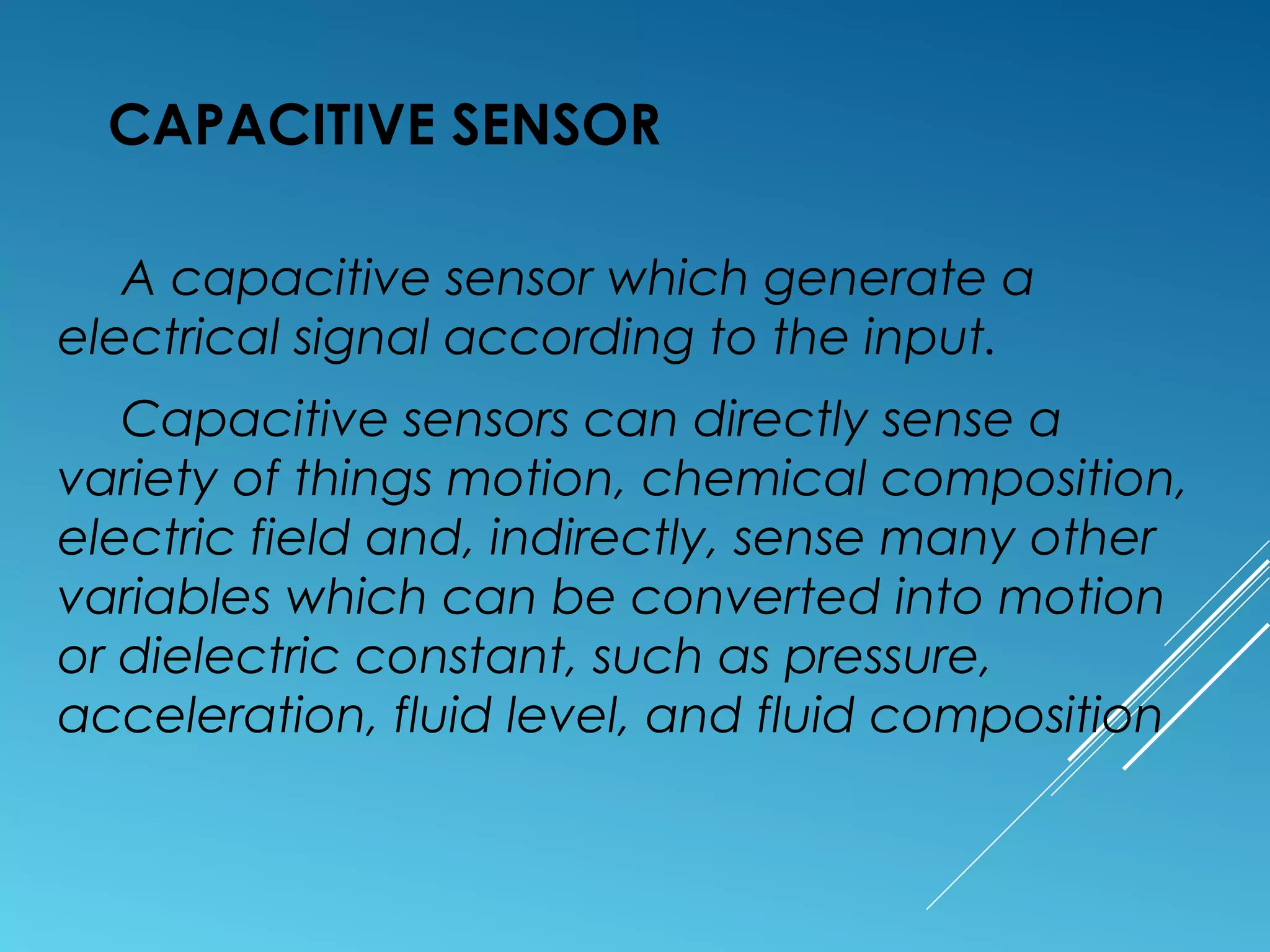 sensors (It`s type) | PPT