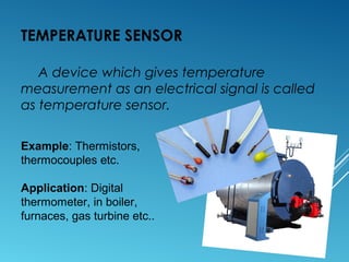 sensors (It`s type) | PPT
