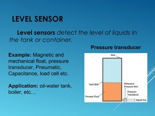 sensors (It`s type) | PPT