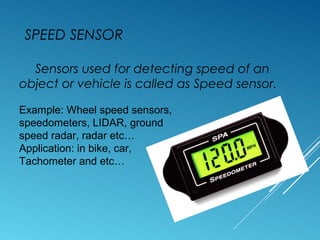 sensors (It`s type) | PPT