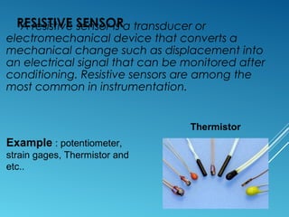 sensors (It`s type) | PPT