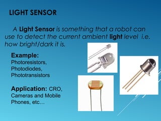 sensors (It`s type) | PPT