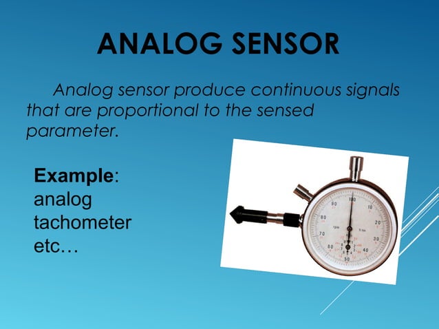 sensors (It`s type) | PPT