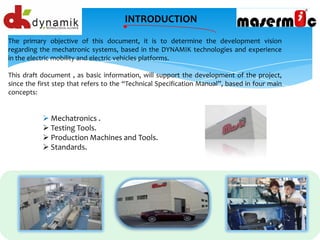 Mechatronic presentation | PPTX | Robotics | Technology & Computing