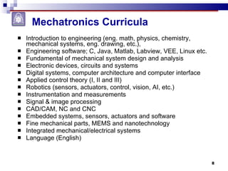 Mechatronics | PPT