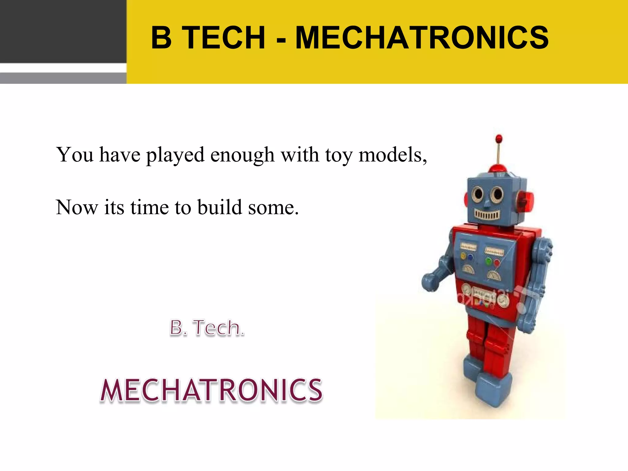 Mechatronics | PPT