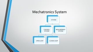 Mechatronics | PDF | Robotics | Technology & Computing