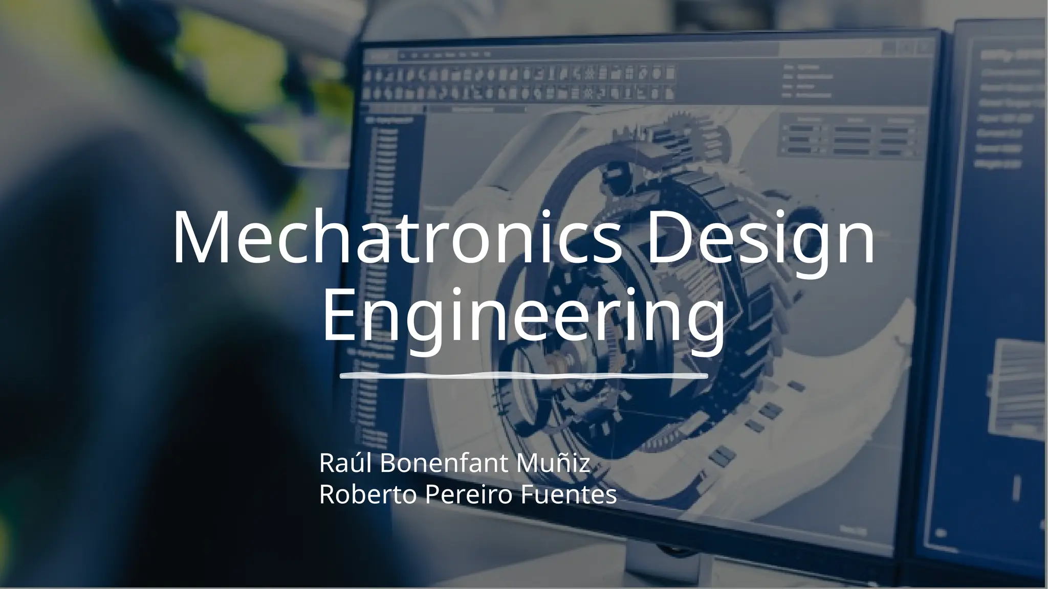 Mechatronics Design Engineering: an overviewx | PPTX