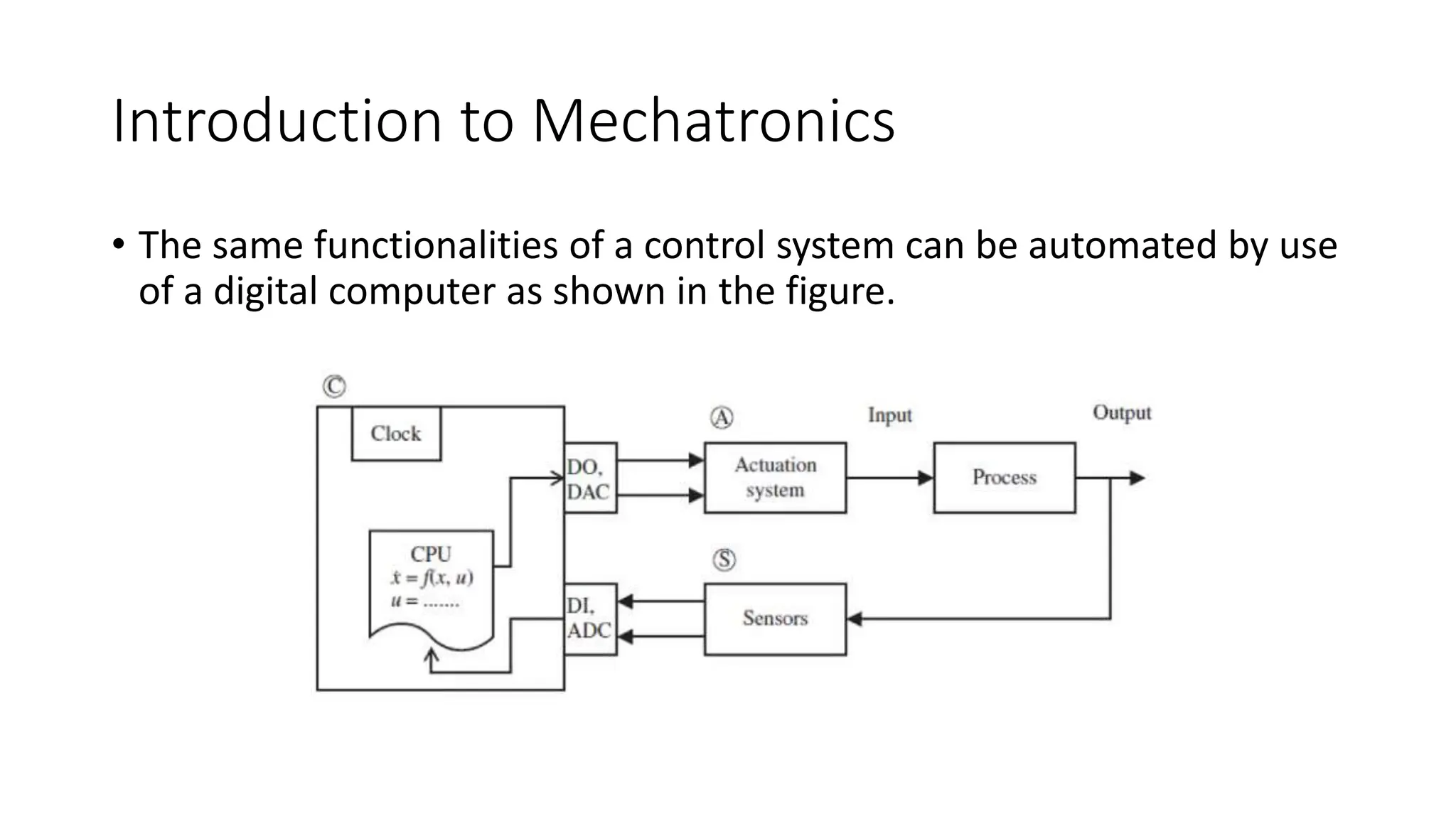 Introduction to Mechatronics Systems- An Overview | PPTX
