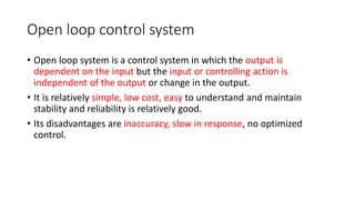 Introduction to Mechatronics Systems- An Overview | PPTX