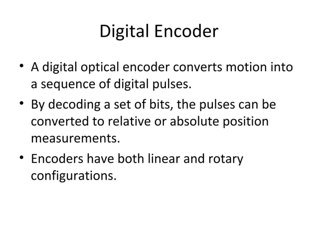 Mechatronics sensors3.1 | PPT | Physics | Science