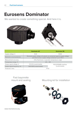 Mechatronics products catalog 2016 | PDF