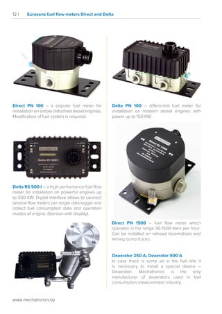 Mechatronics products catalog - 2019 | PDF