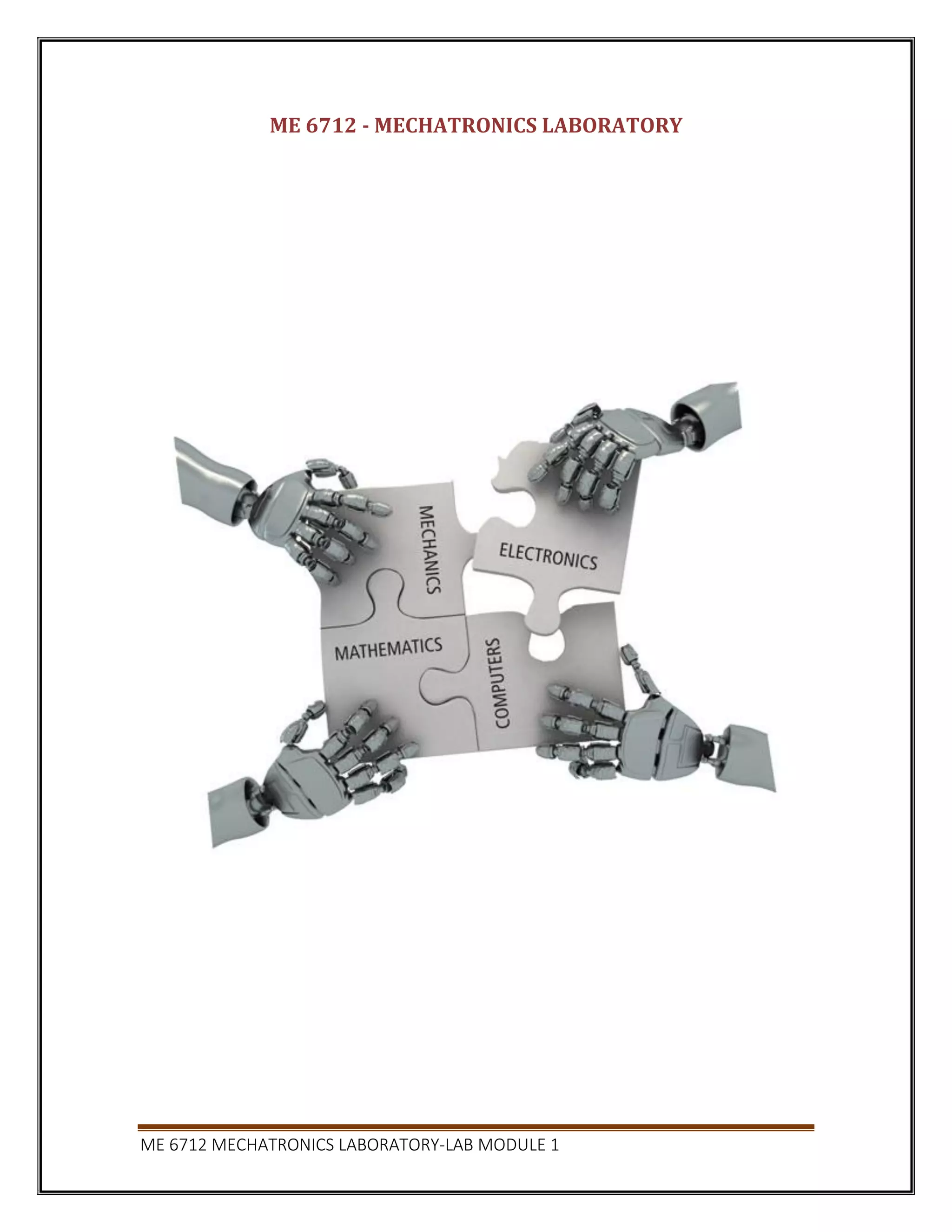 Mechatronics lab | PDF
