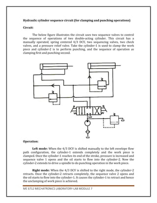 Mechatronics lab | PDF