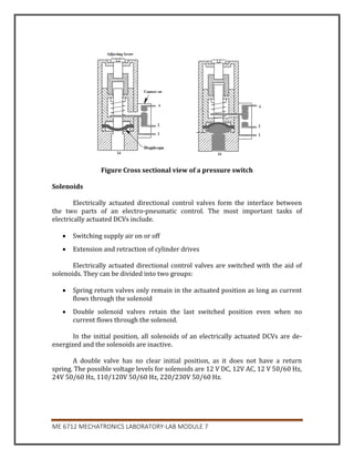 Mechatronics lab | PDF