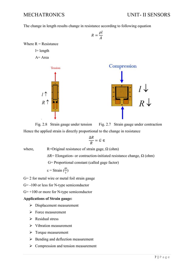 Mechatronics material . Mechanical engineering | PDF