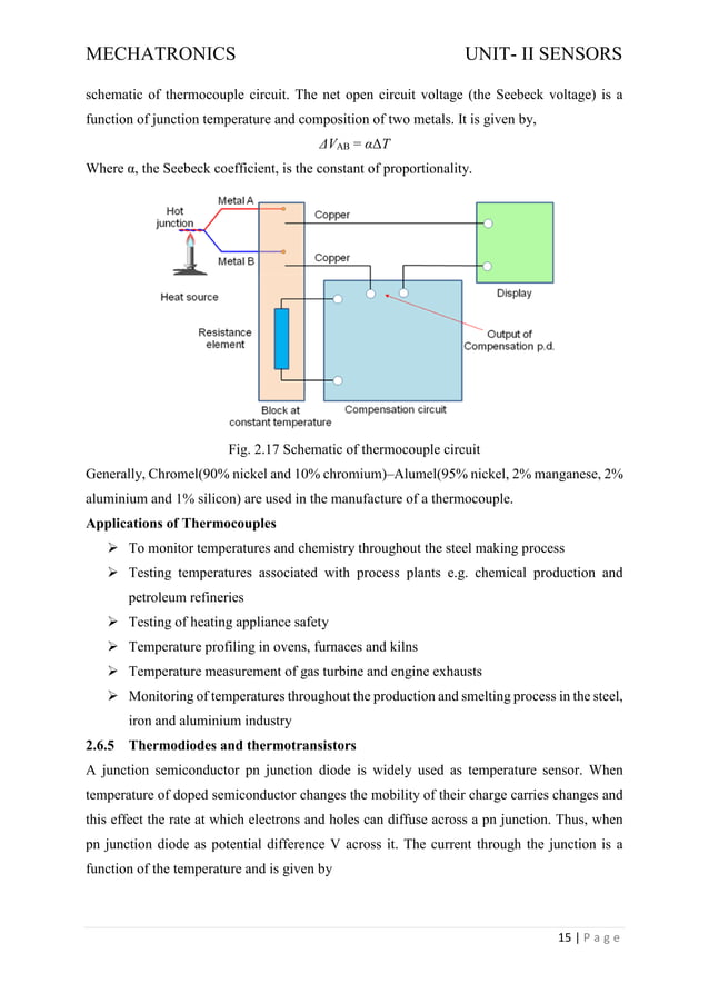Mechatronics material . Mechanical engineering | PDF