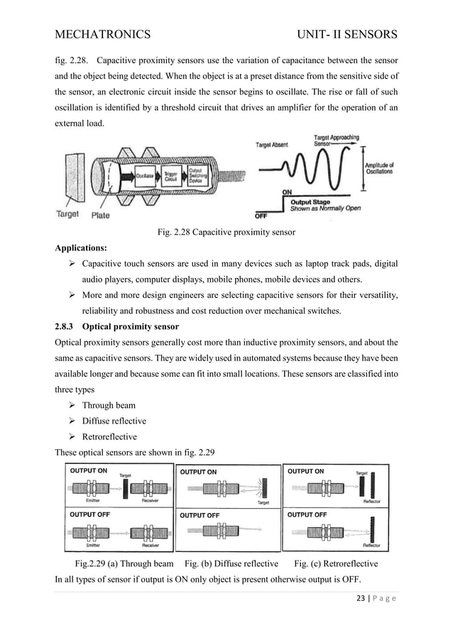 Mechatronics material . Mechanical engineering | PDF