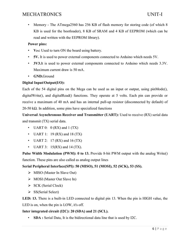 Mechatronics material . Mechanical engineering | PDF