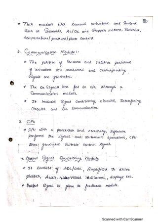 Mechatronics_Unit 1_K C KARTHIK | PDF