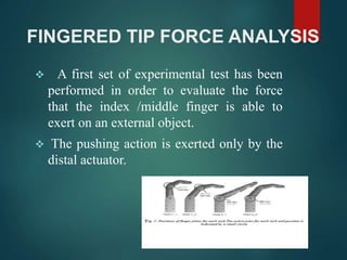 Mech biomechatronic hand ppt | PPT
