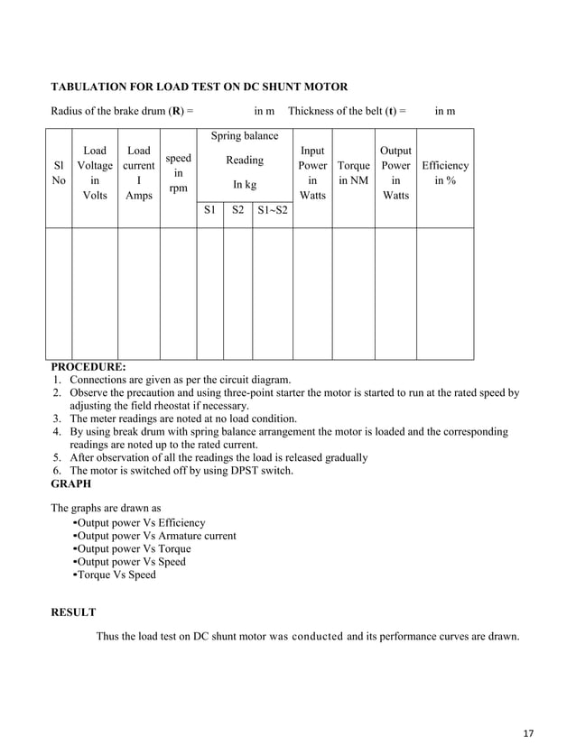Mech EE6365 EE lab_manual | PDF