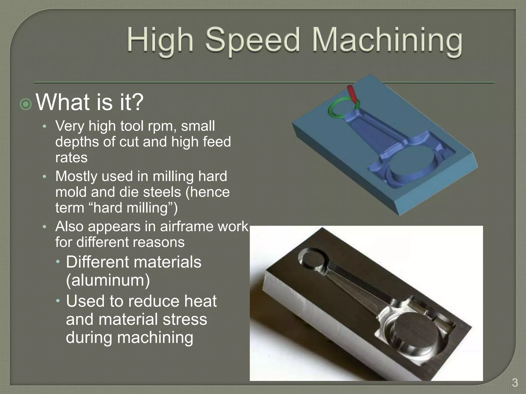 Mech high speed machining (hsm) ppt | PPTX | Woodworking | Arts and Crafts