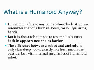 mech Humanoid- Robot PPT.pptx