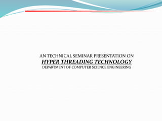 mech_Hyper_Threading_ppt[1].pptx Computer engineering | PPT