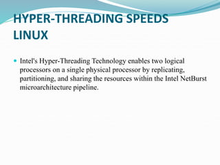 mech_Hyper_Threading_ppt[1].pptx Computer engineering | PPT