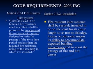 Mech jointsbuildingdeptpresentation | PPT
