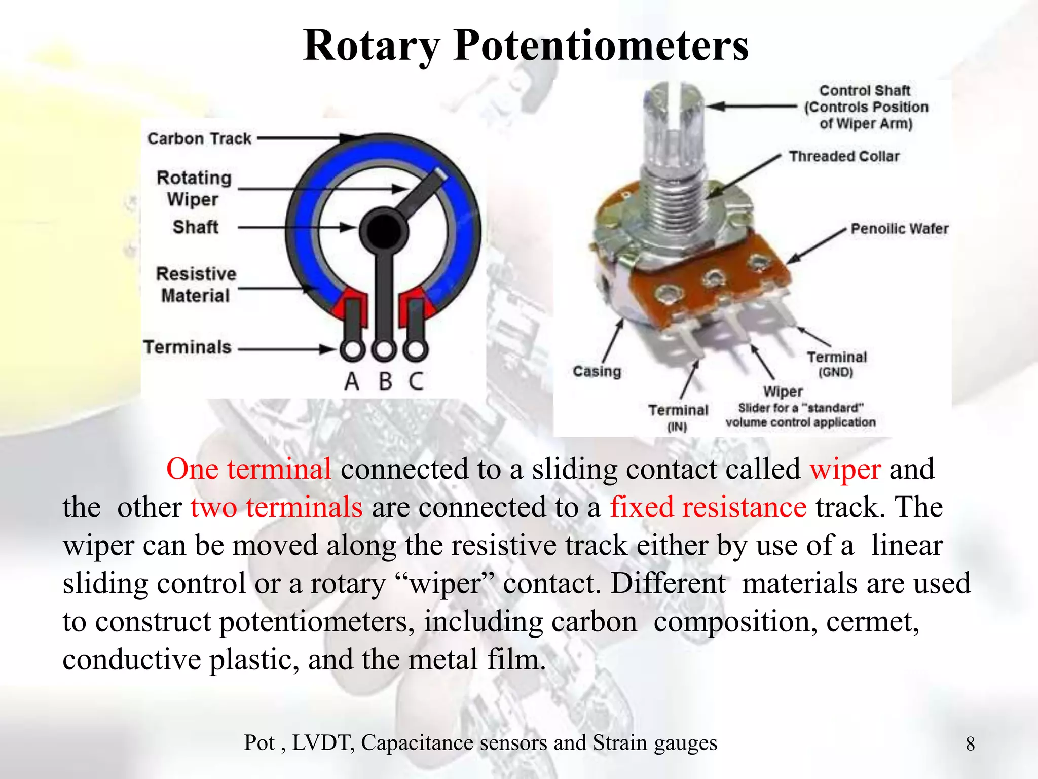 Sensors and its classification 1 | PPTX