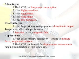 Sensors and its classification 1 | PPTX