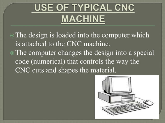 Mechanical CNC machine | PPTX
