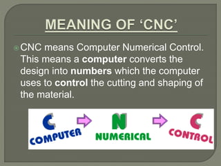 Mechanical CNC machine | PPTX