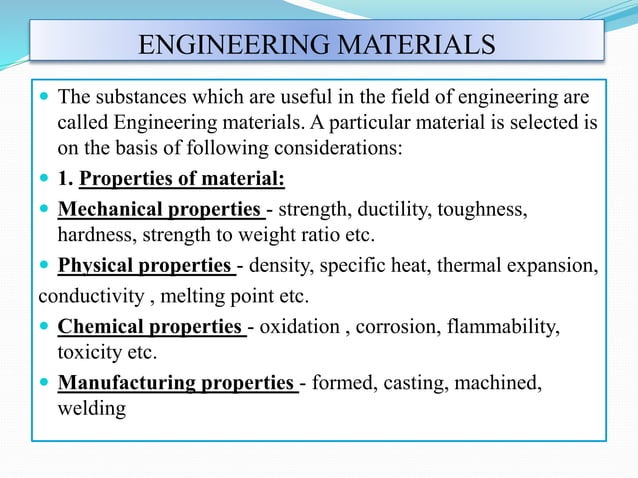 Mechnical properties of Materials | PPT