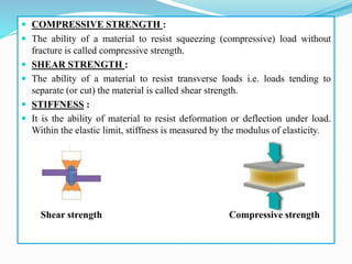 Mechnical properties of Materials | PPT