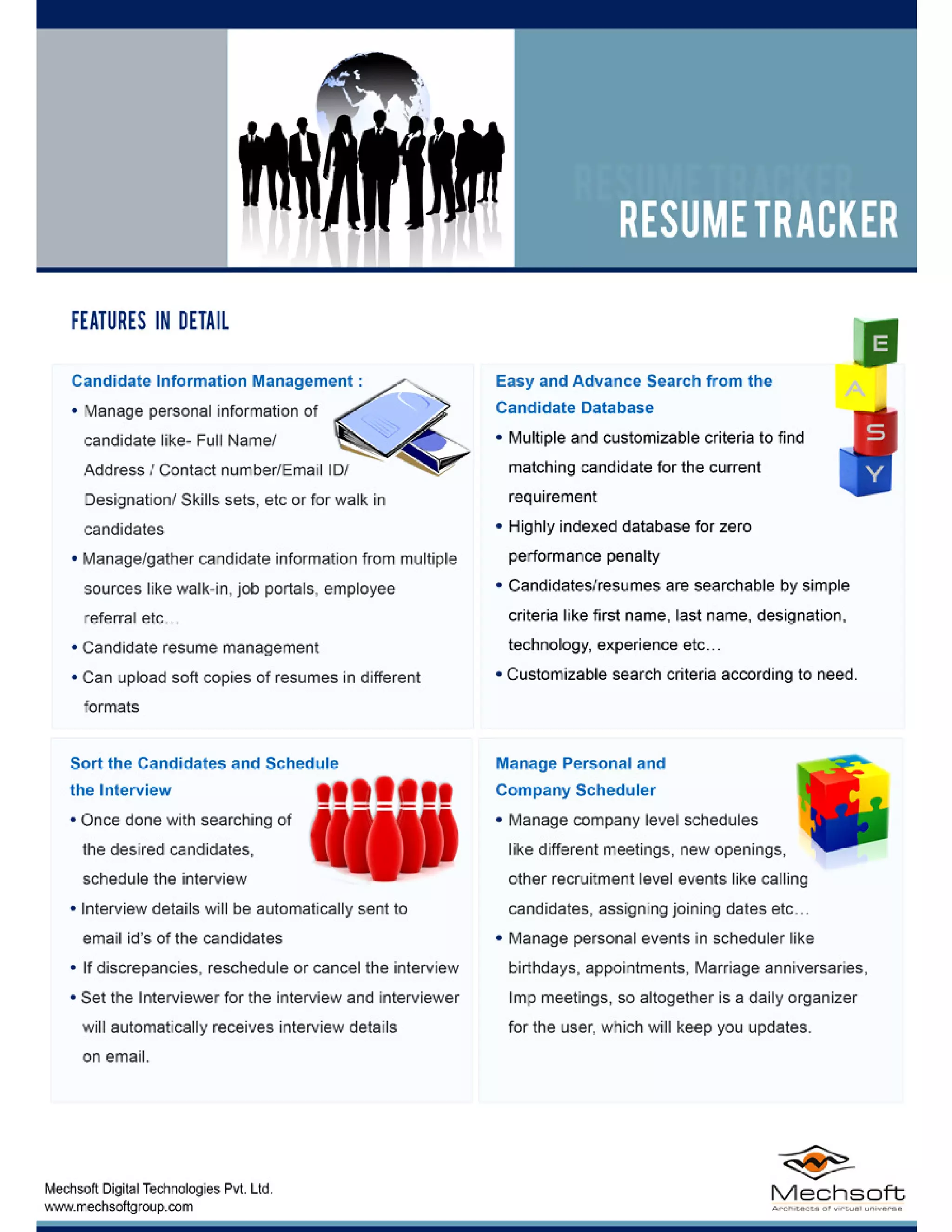 Resume Tracker | PDF