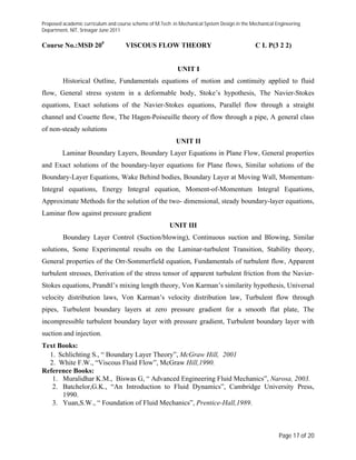 Mech syllabus mtech | PDF