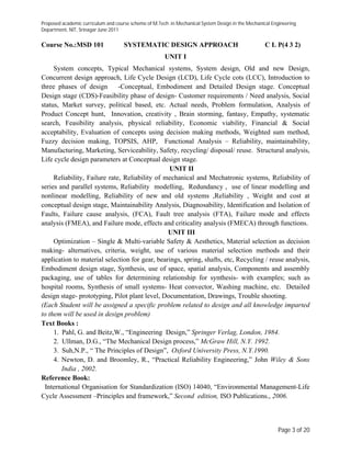 Mech syllabus mtech | PDF